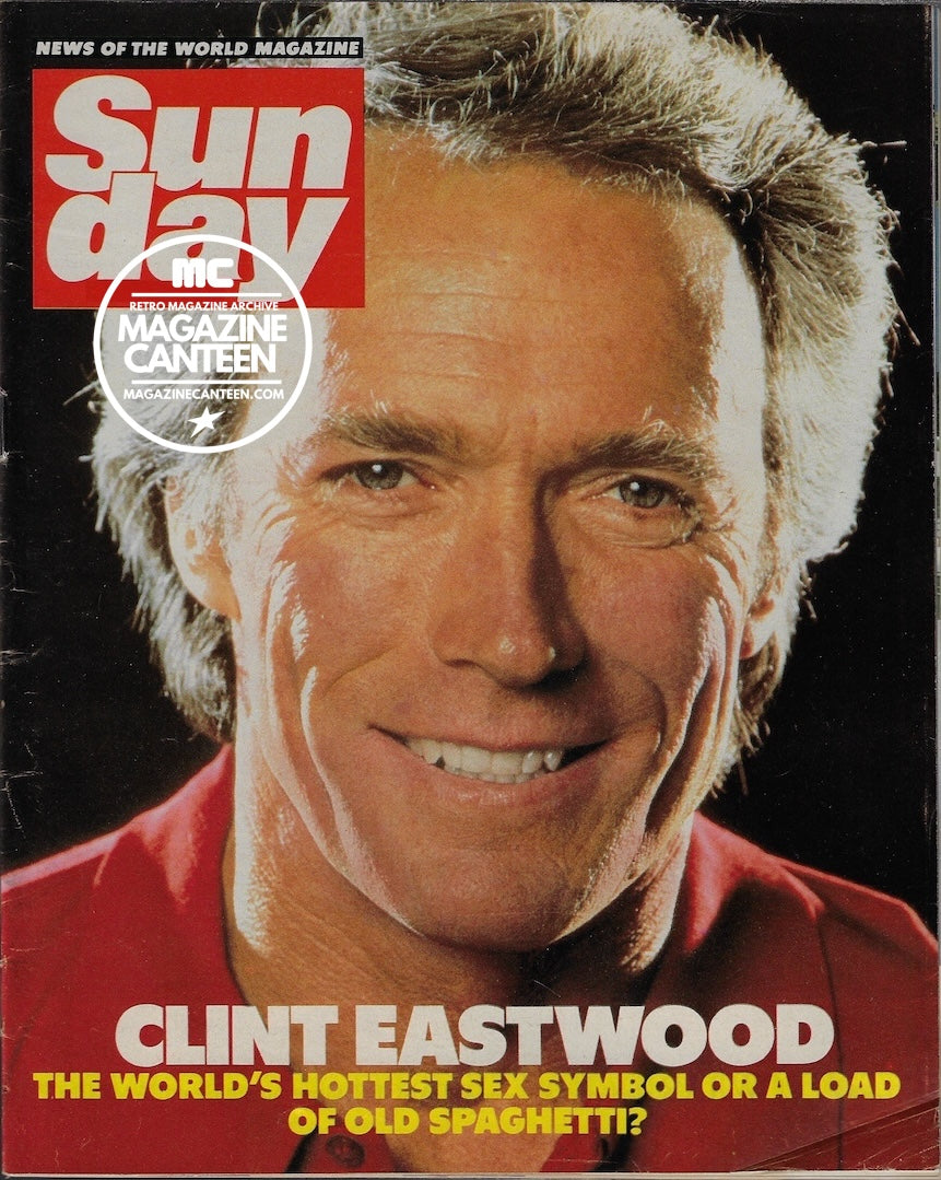 Sunday Magazine - Clint Eastwood SAMANTHA FOX – magazine canteen
