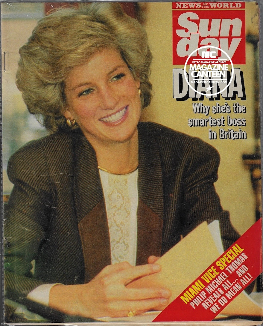Sunday Magazine - Emma Samms Princess Diana – magazine canteen