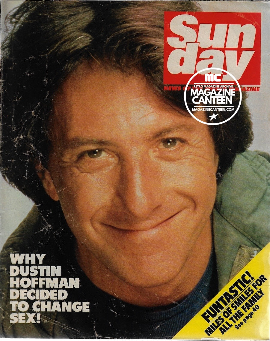 Sunday Magazine - Dustin Hoffman SIMON FORBES Punk – magazine canteen
