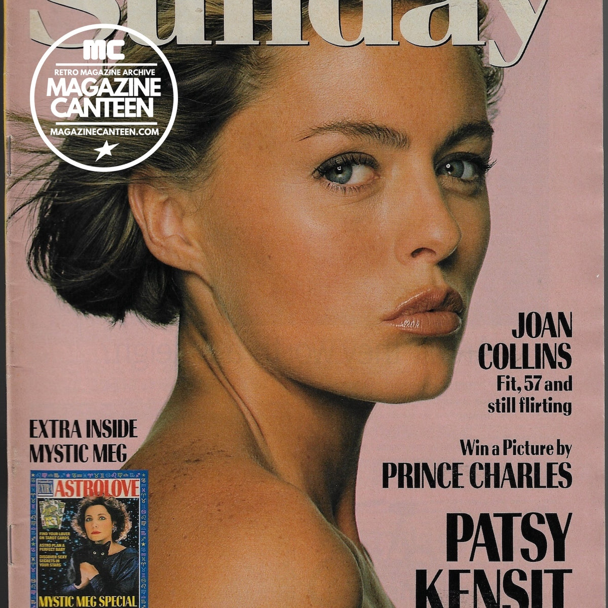 Sunday Magazine - Patsy Kensit TERRY O'NEILL Joan Collins – magazine ...