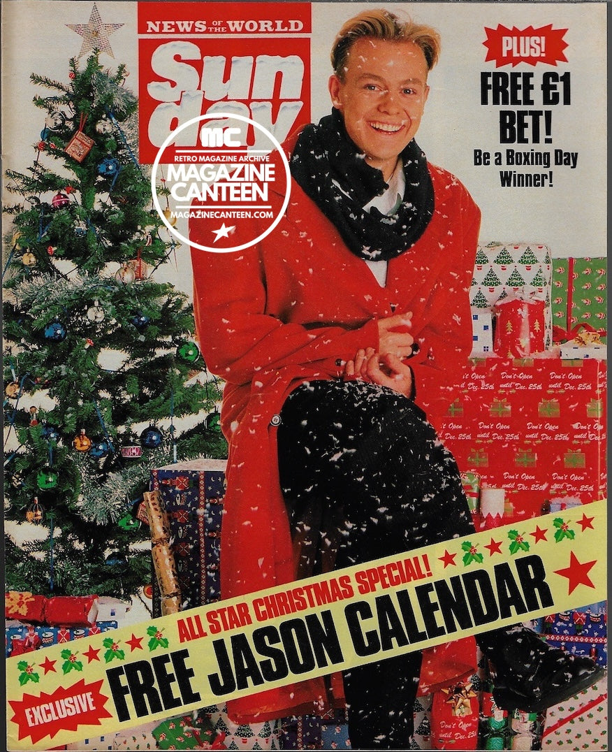 Sunday Magazine - Jason Donovan Gary Lineker – magazine canteen