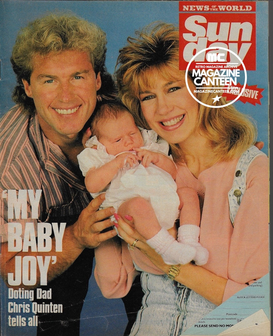 Sunday Magazine - Chris Quentin STEFAN DENNIS – magazine canteen