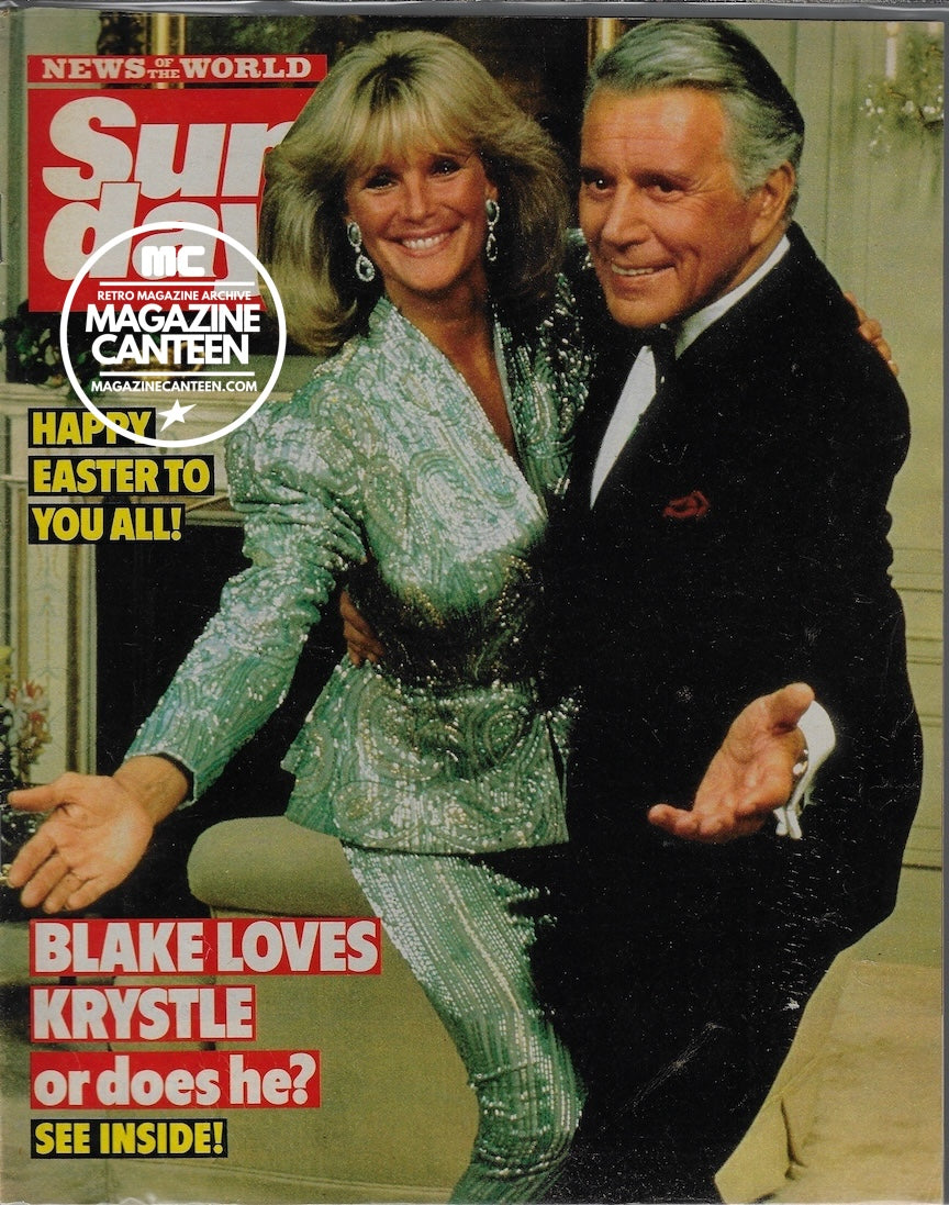 Sunday Magazine - Linda Evans Dynasty Dave Clark Five – magazine canteen
