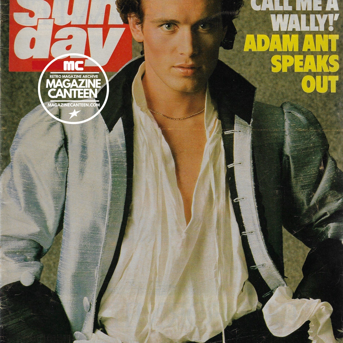 Sunday Magazine - Adam Ant PUNK Pamela Rooke JORDAN – magazine canteen