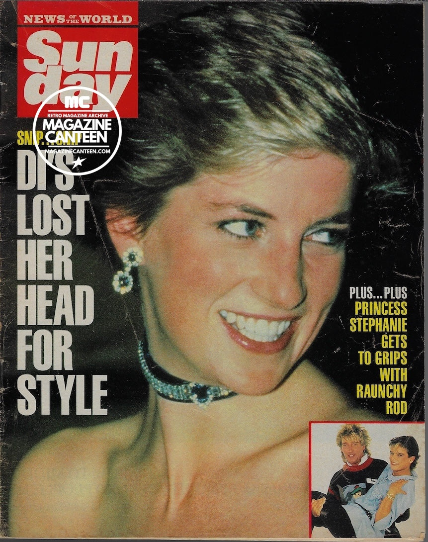 Sunday Magazine - Princess Diana ROD STEWART – magazine canteen
