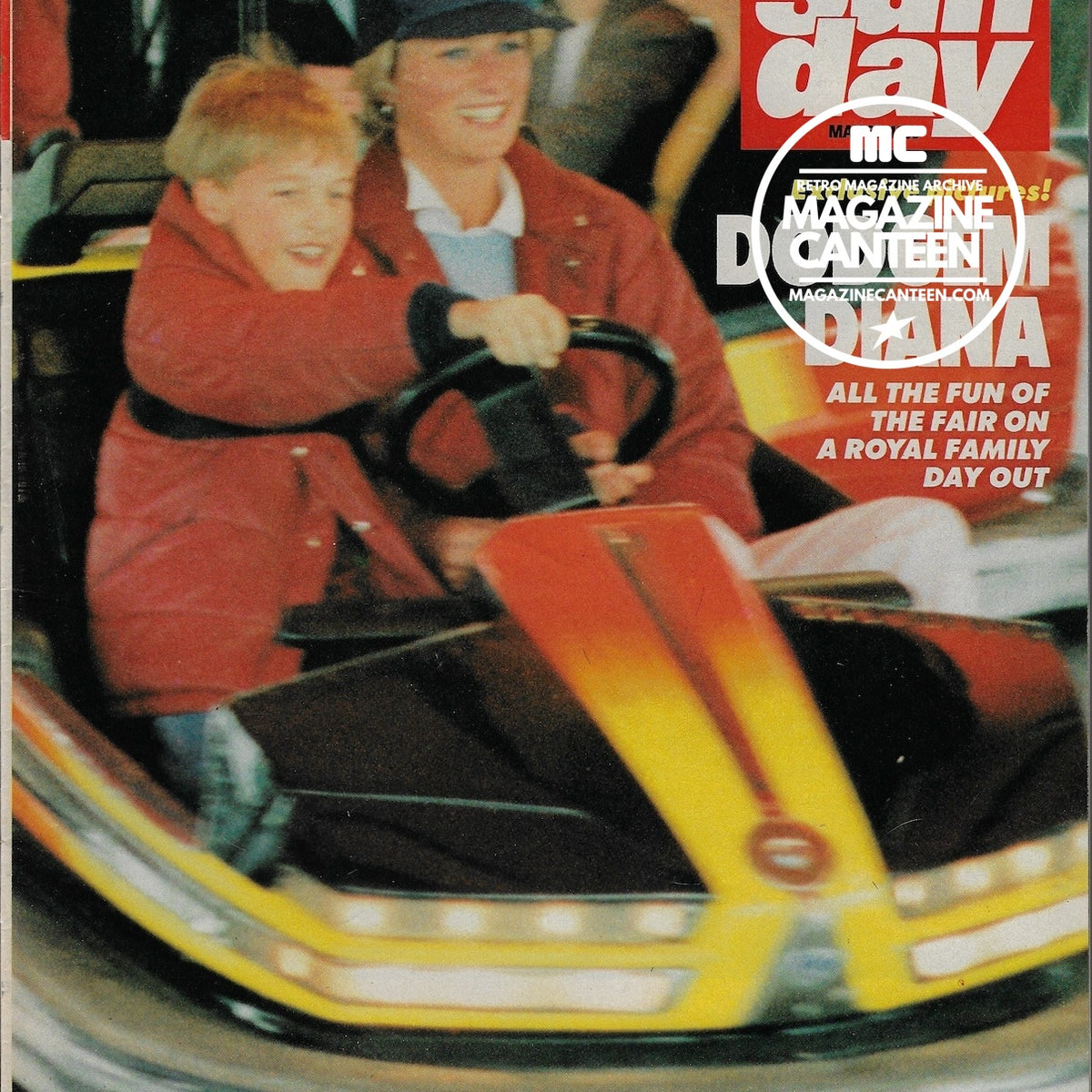 Sunday Magazine - Princess DIANA Jason Donovan – magazine canteen