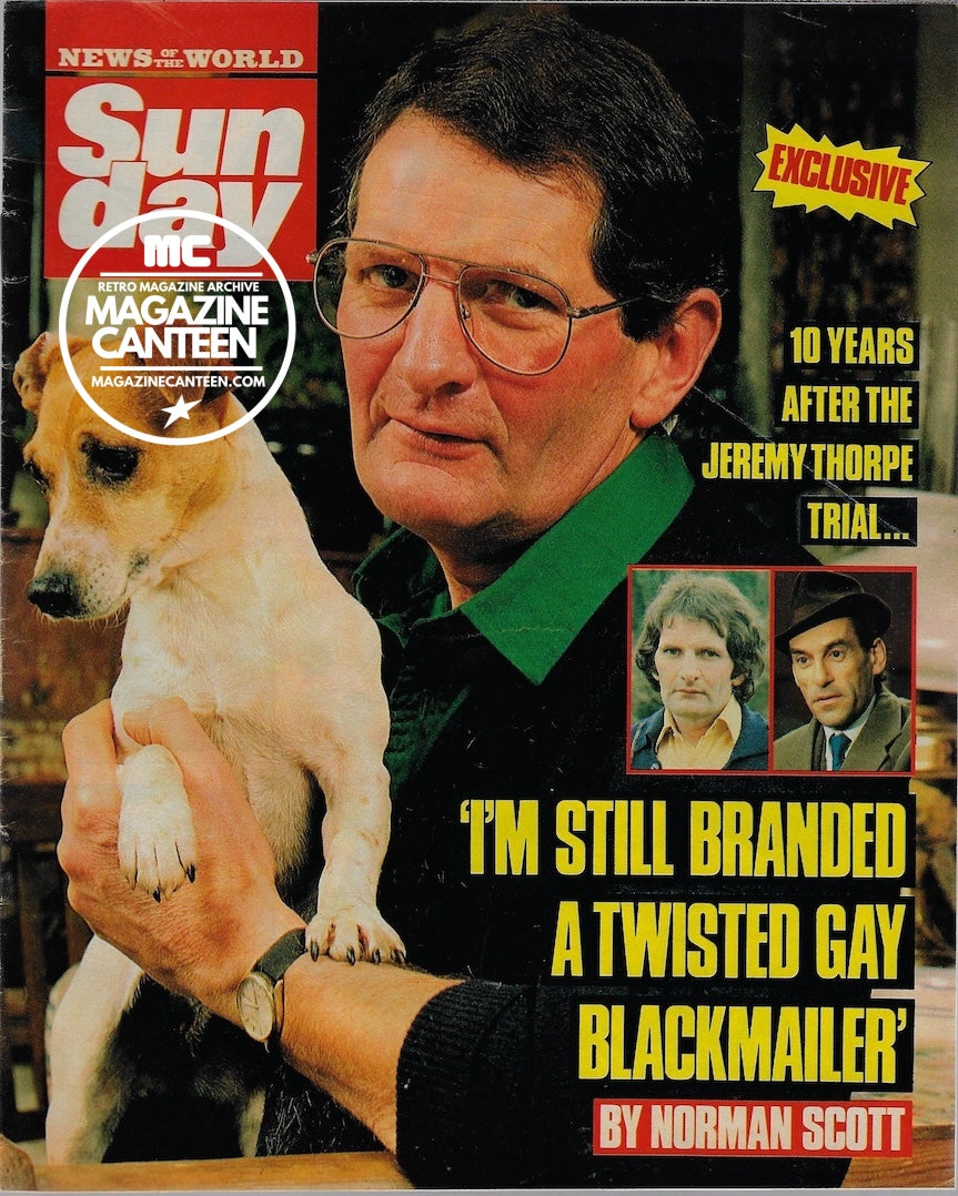 Sunday Magazine - Norman Scott ( Jeremy Thorpe Interest ) – magazine ...