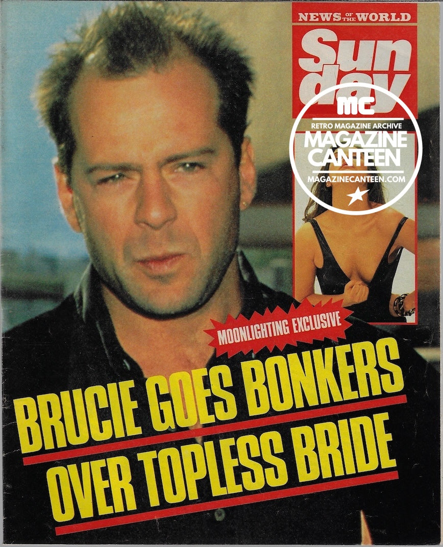 Sunday Magazine - Bruce Willis TIFFANY Guy Pearce A – magazine canteen