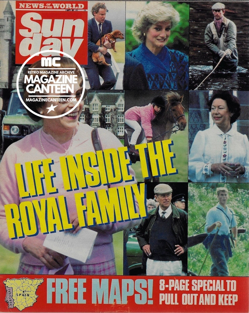 Sunday Magazine - Bill Treacher Queen Elizabeth – magazine canteen