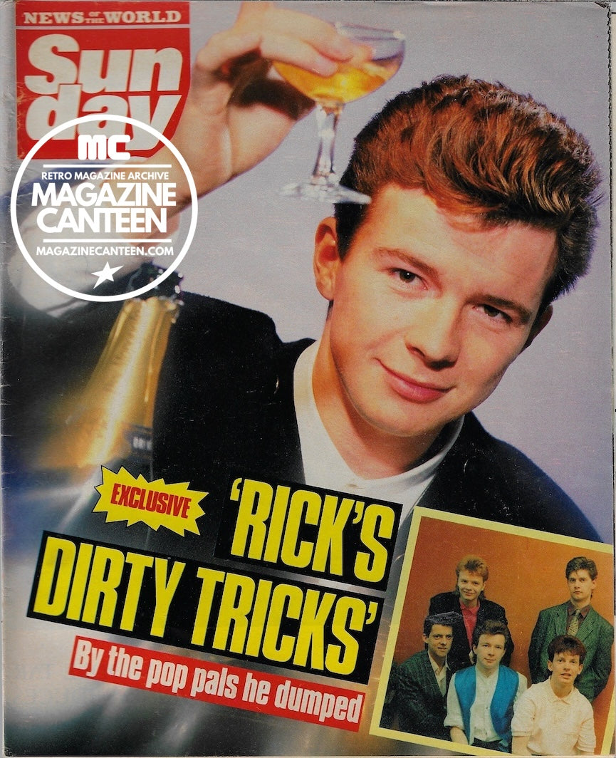 Sunday Magazine - Rick Astley – magazine canteen