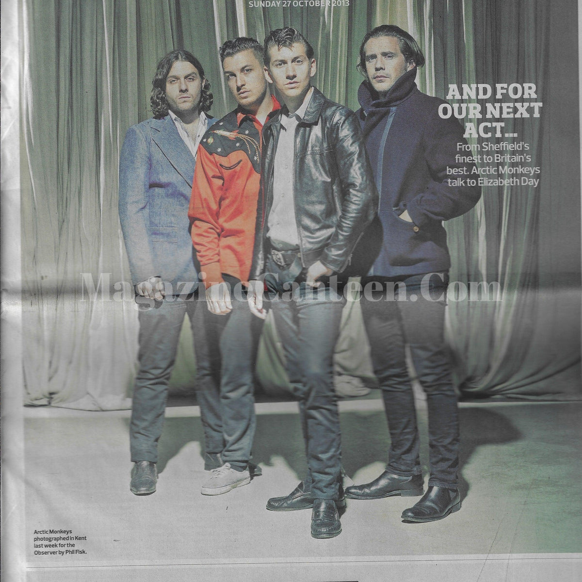 The New Review - The Arctic Monkeys – magazine canteen