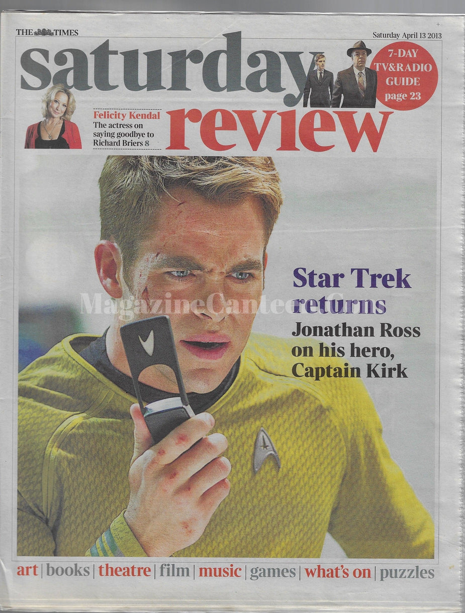 Saturday Review - Felicity Kendal – magazine canteen