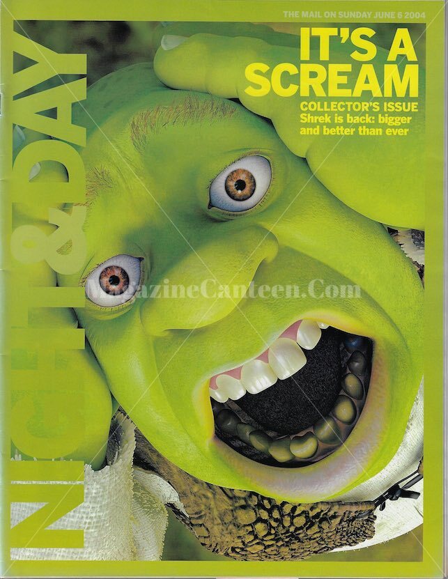 N&D Magazine - Shrek Jennifer Saunders Rupert Everett – magazine canteen