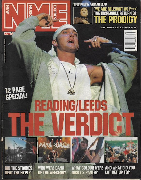 The NME Magazine - Eminem THE PRODIGY Sticky Fingaz – magazine canteen