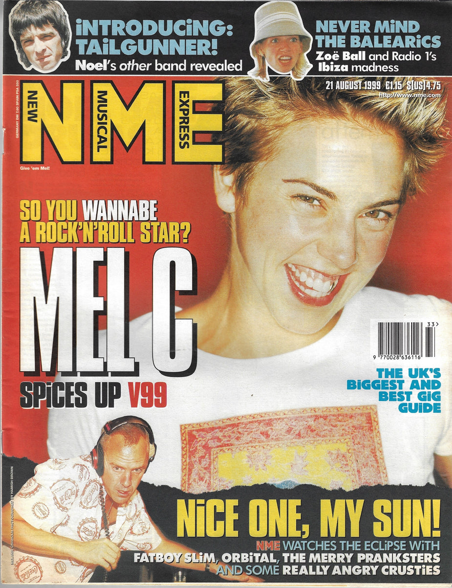 The NME Magazine - Mel C The Spice Girls – magazine canteen