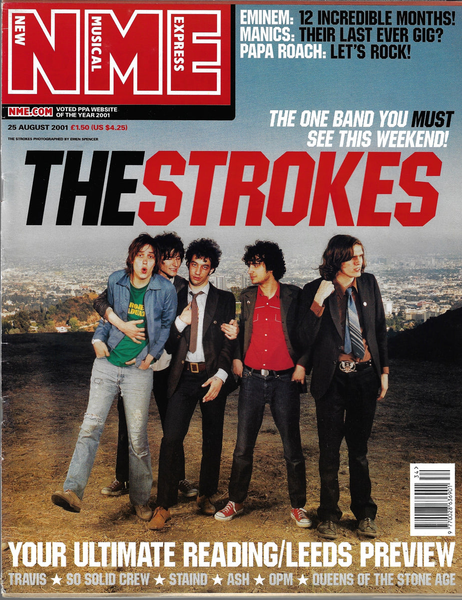 The NME Magazine - The Strokes – magazine canteen