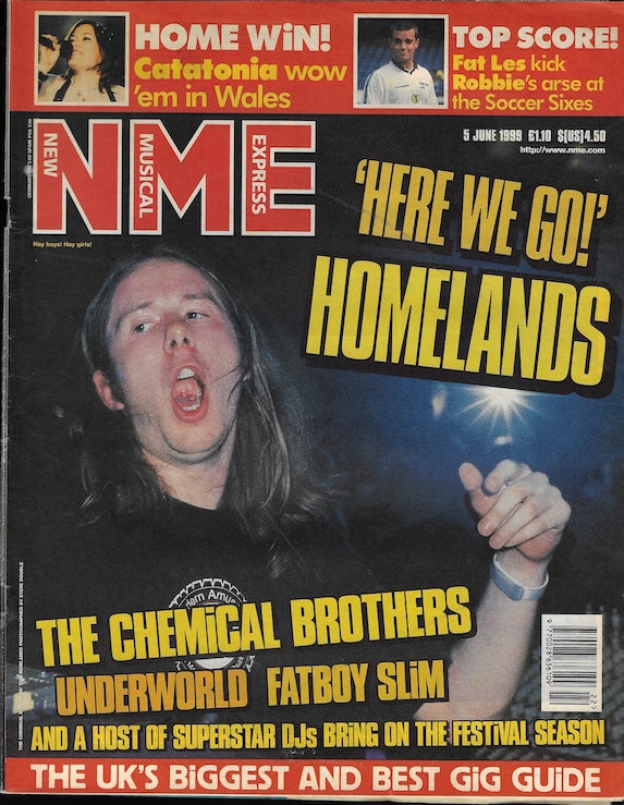 The NME Magazine - The Chemical Brothers – magazine canteen