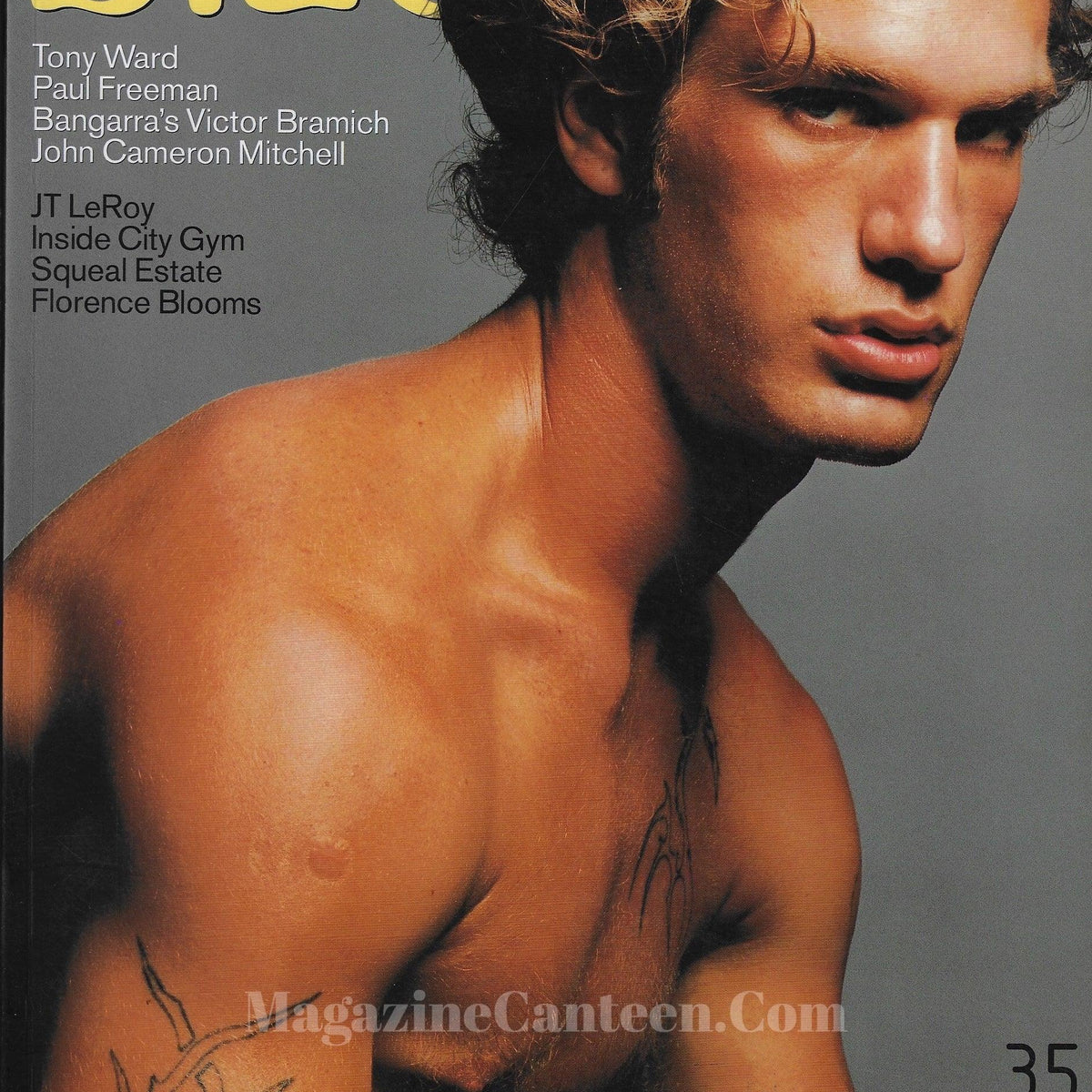 Not Only Blue Magazine 35 - Tony Ward – magazine canteen