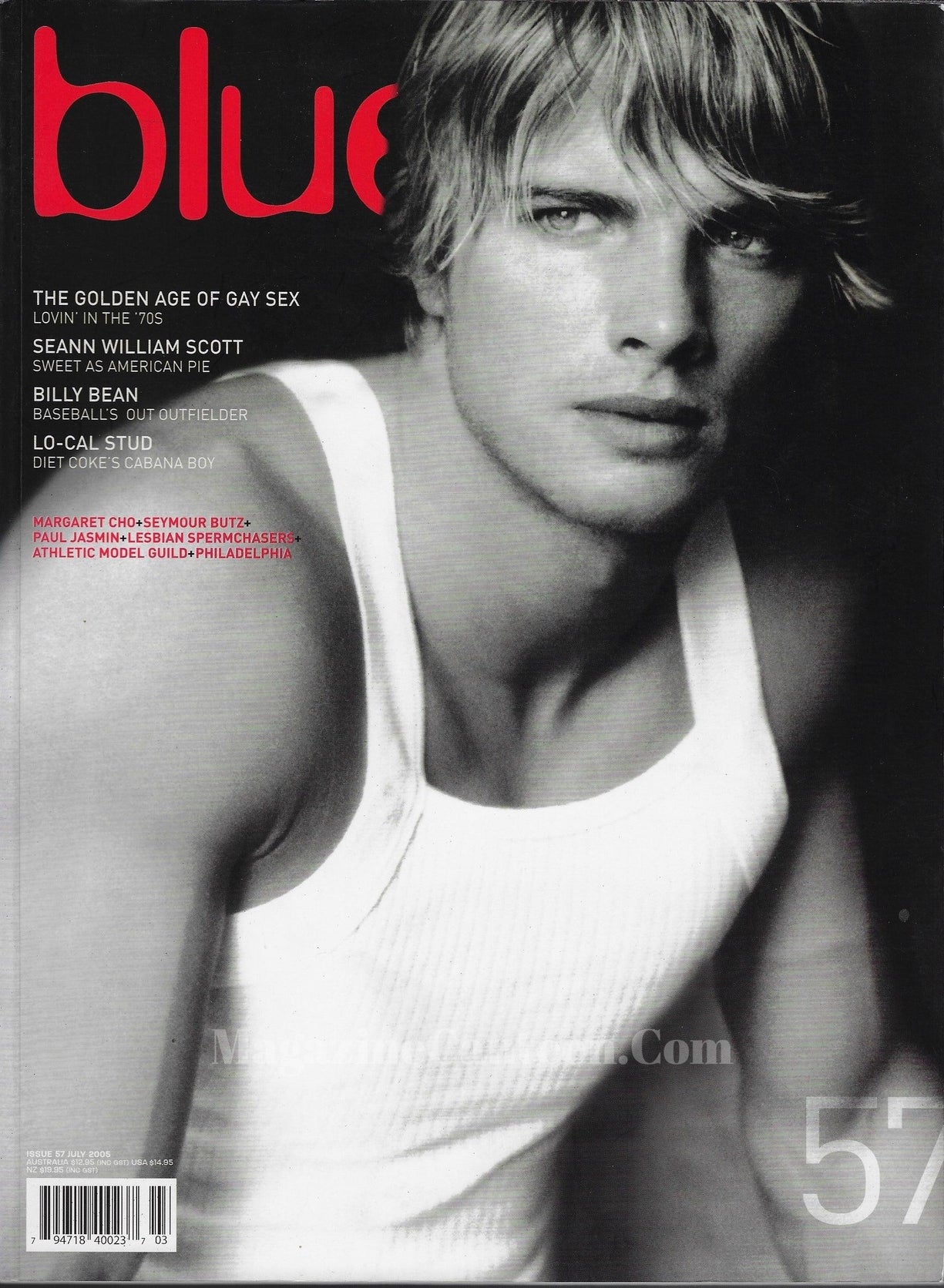 Not Only Blue Magazine 57 - Seann William Scott – magazine canteen