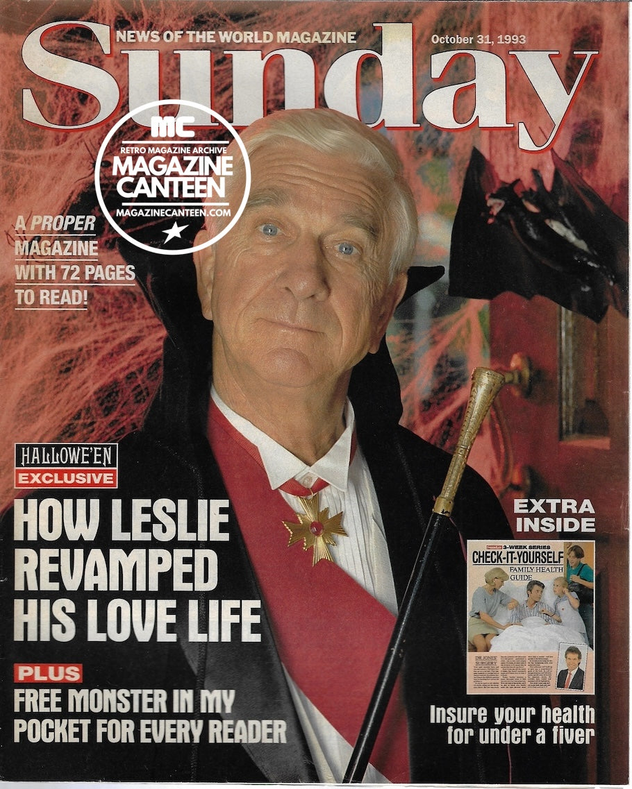 Sunday Magazine - Leslie Nielsen ROWLAND RIVRON – magazine canteen