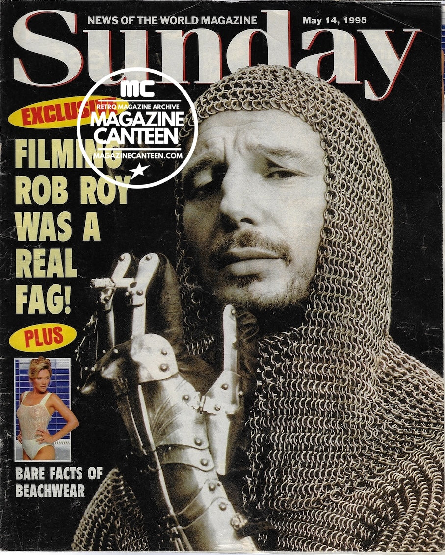 Sunday Magazine - LIAM NEESON Herb Ritts ANTHEA TURNER – magazine canteen