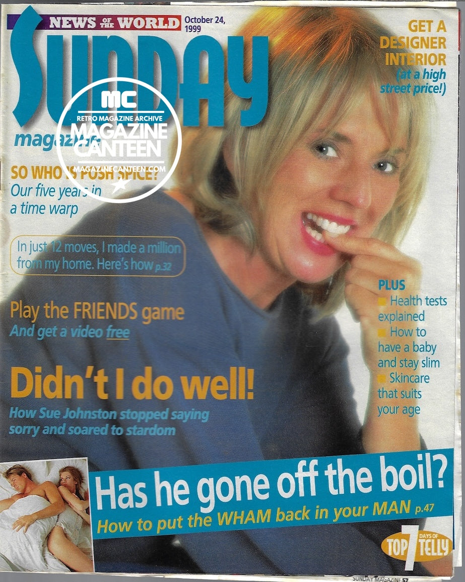 Sunday Magazine - Sue Johnston CLAIRE GOOSE – magazine canteen