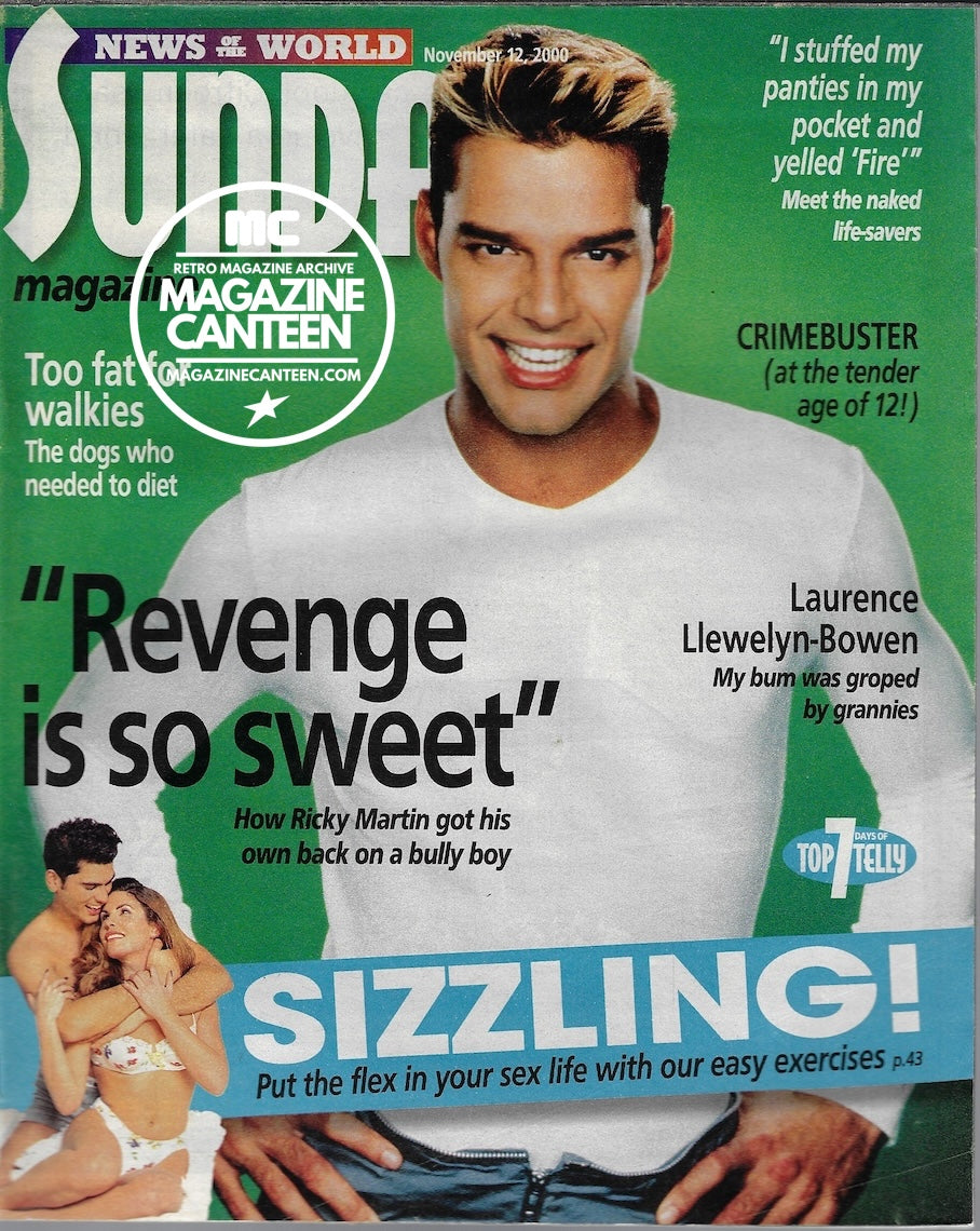 Sunday Magazine - Ricky Martin – magazine canteen