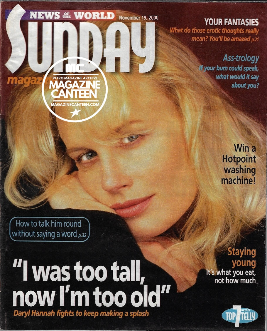 Sunday Magazine - Daryl Hannah BOYZONE Mikey Graham – magazine canteen