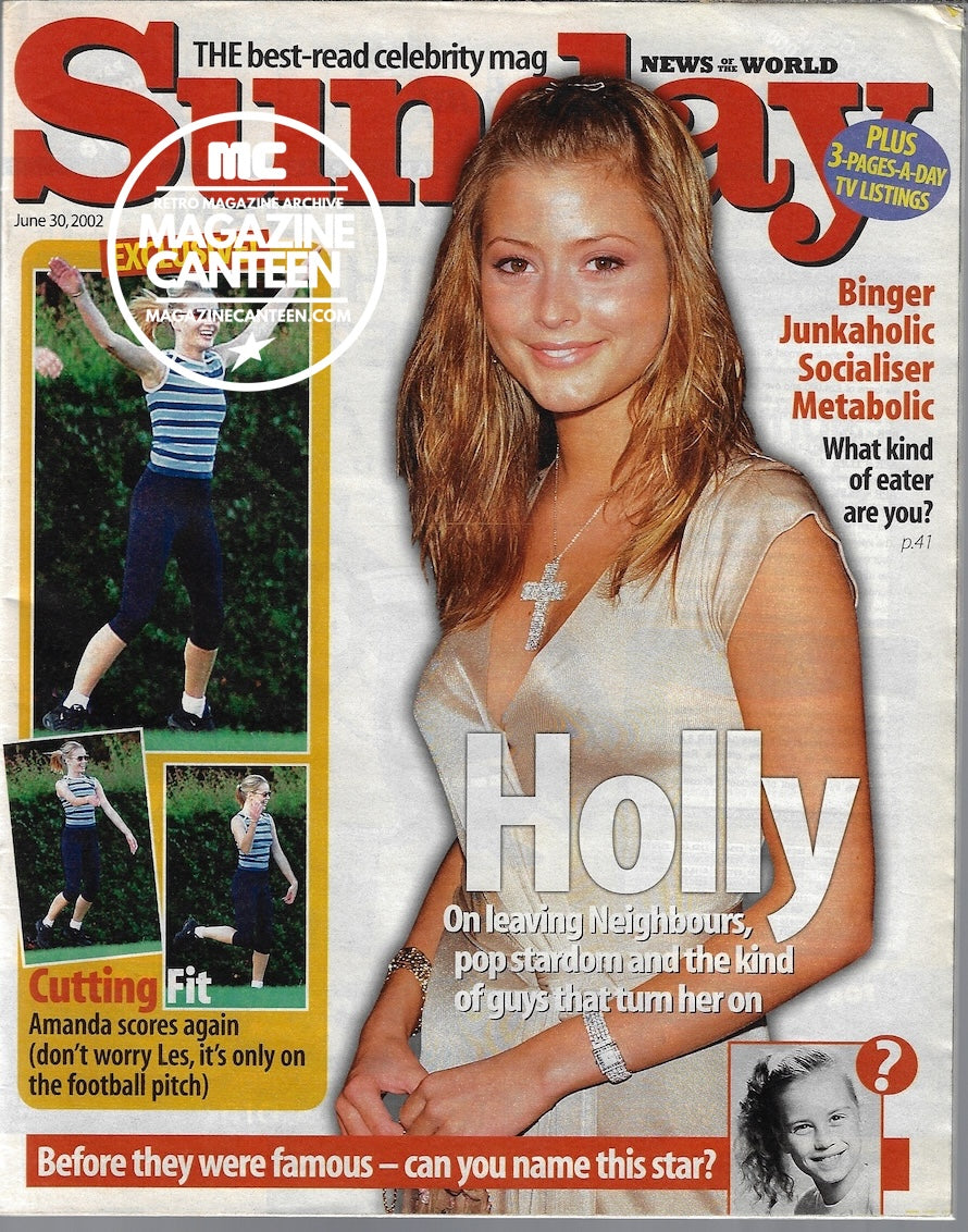 Sunday Magazine - Holly VALANCE Jodie Kidd – magazine canteen