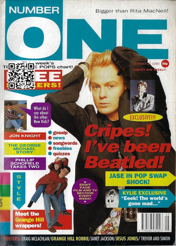 No1 Magazine - Jason Donovan KYLIE MINOGUE Status Quo RENE ZAGGER ...