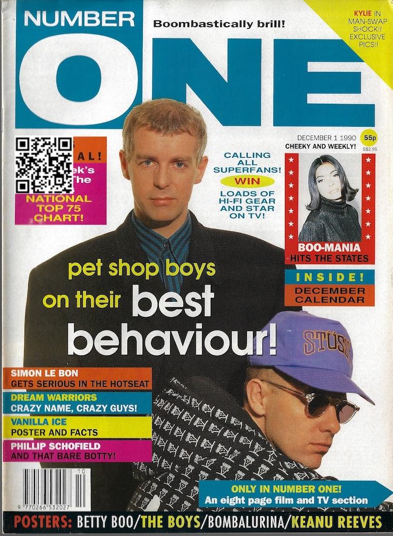No1 Magazine - The Pet Shop Boys Philip Schofield – magazine canteen