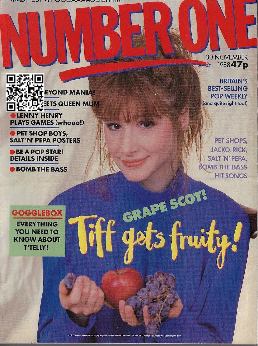 Number One Magazine - Tim Simenon TIFFANY Bomb The Bass – magazine canteen