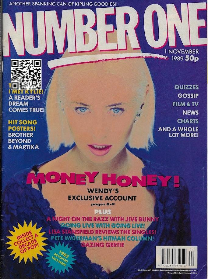 Number One Magazine - Wendy James LISA STANSFIELD – magazine canteen