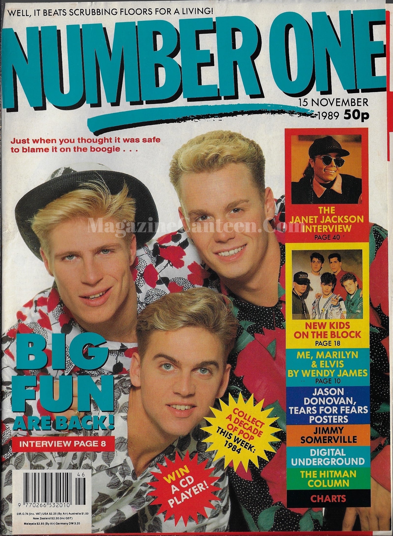 Number One Magazine - Big Fun – magazine canteen