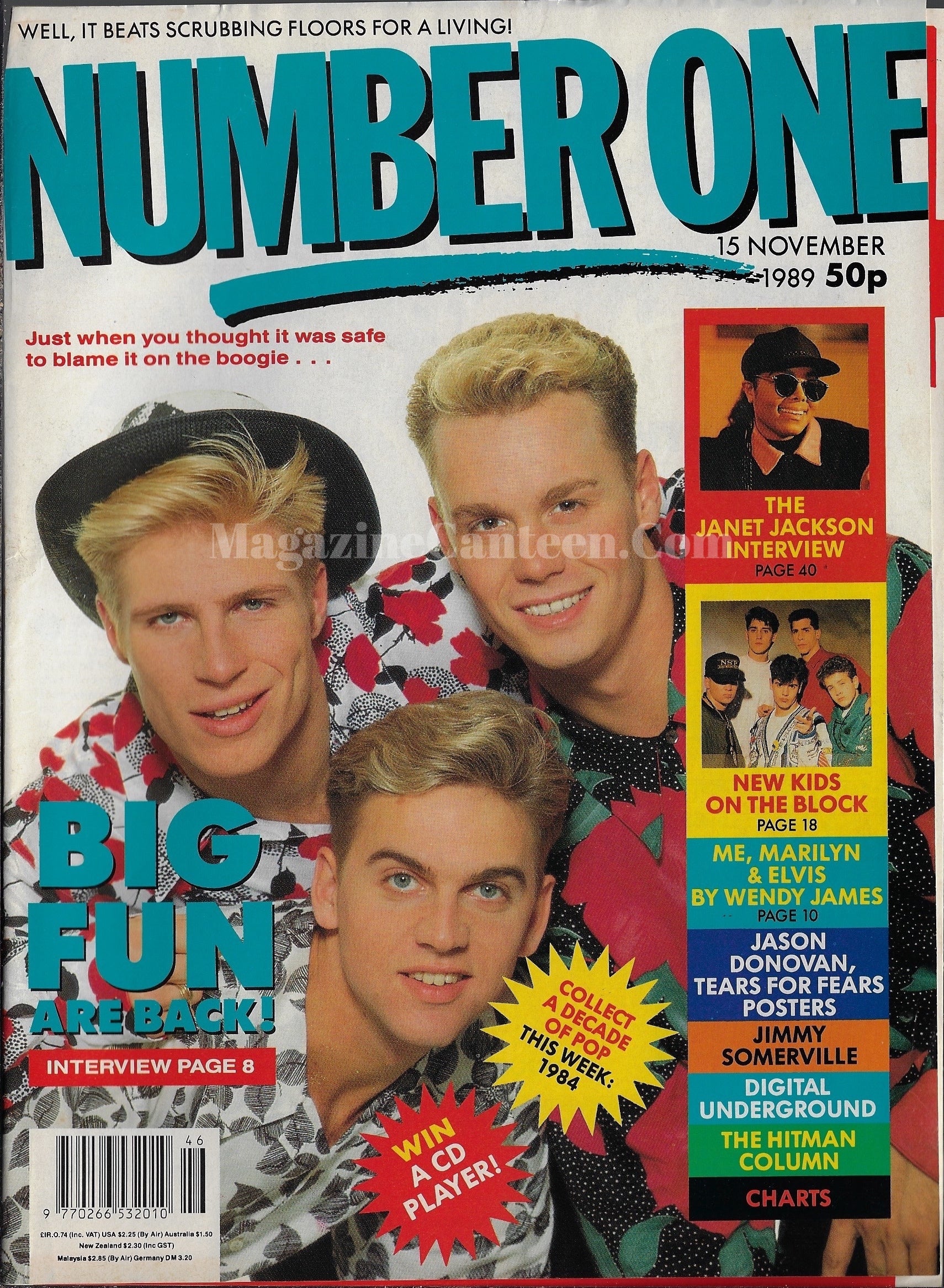 Number One Magazine - Big Fun – magazine canteen