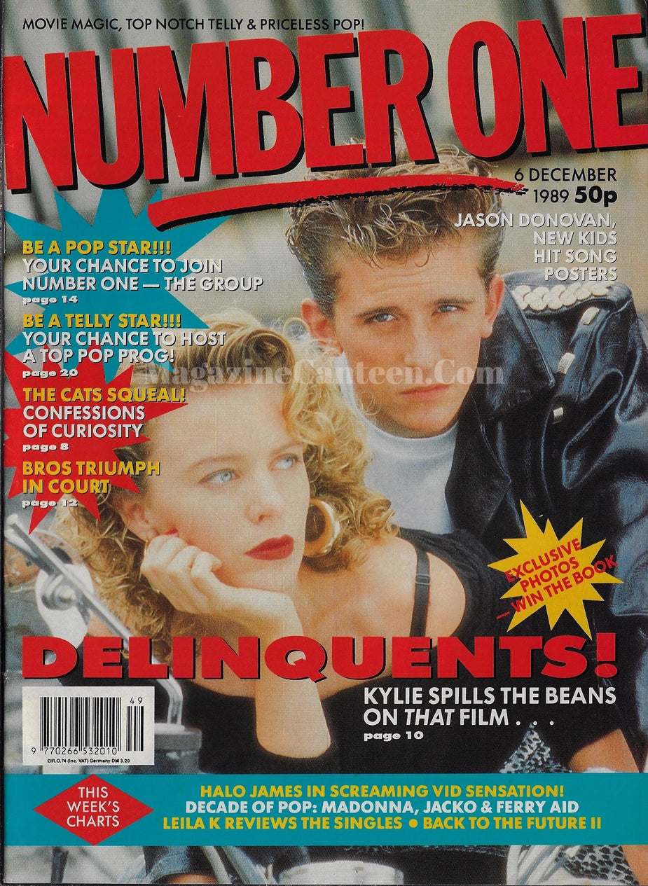 Number One Magazine - Kylie Minogue – magazine canteen