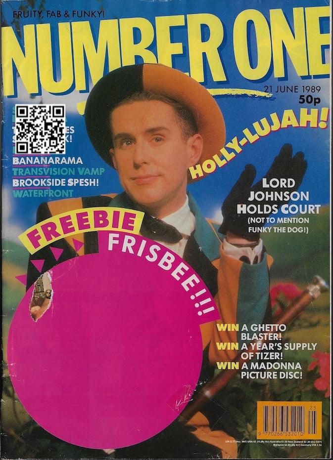 Number One Magazine - Holly Johnson SAMANTHA FOX Leif Garrett ...