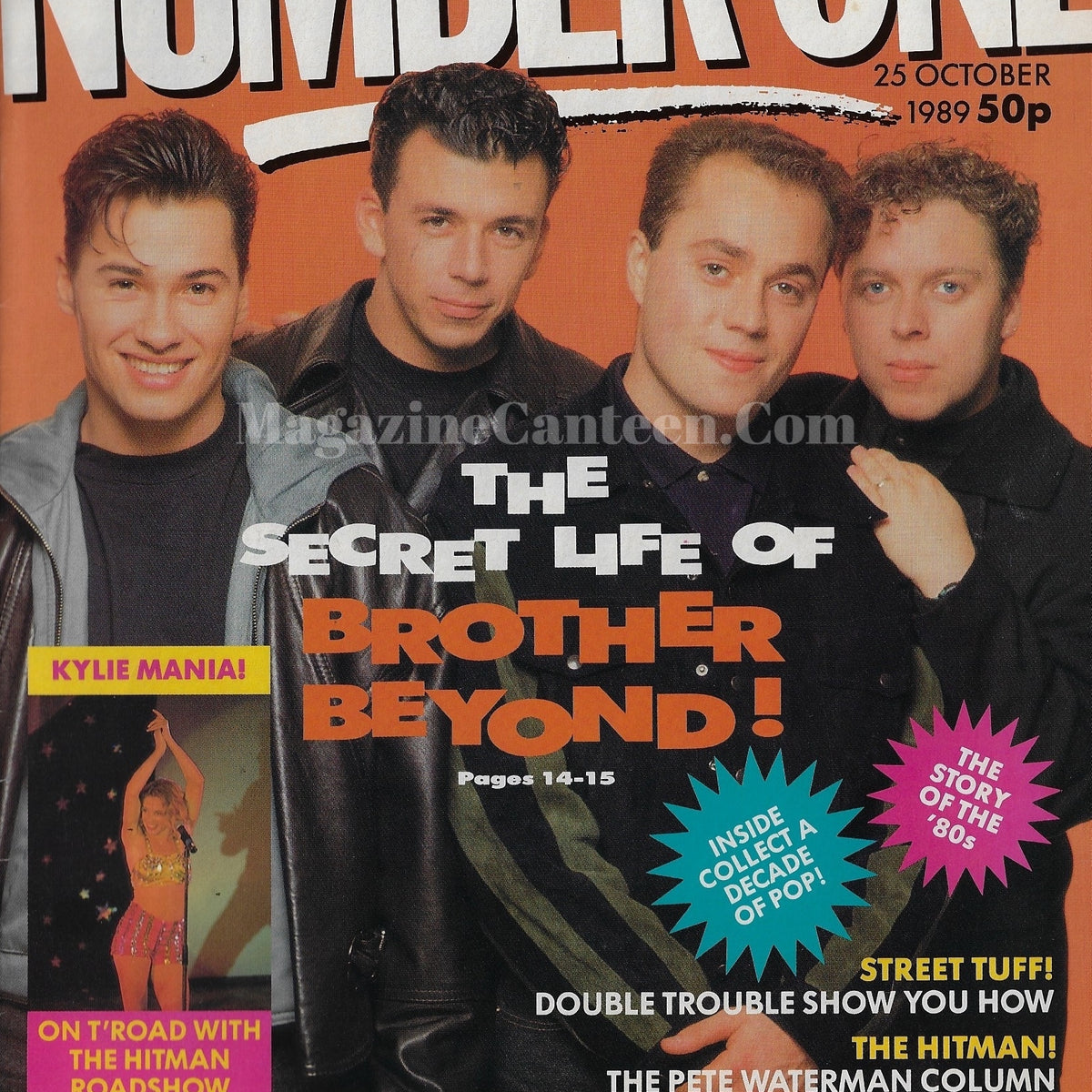 Number One Magazine - Brother Beyond – magazine canteen