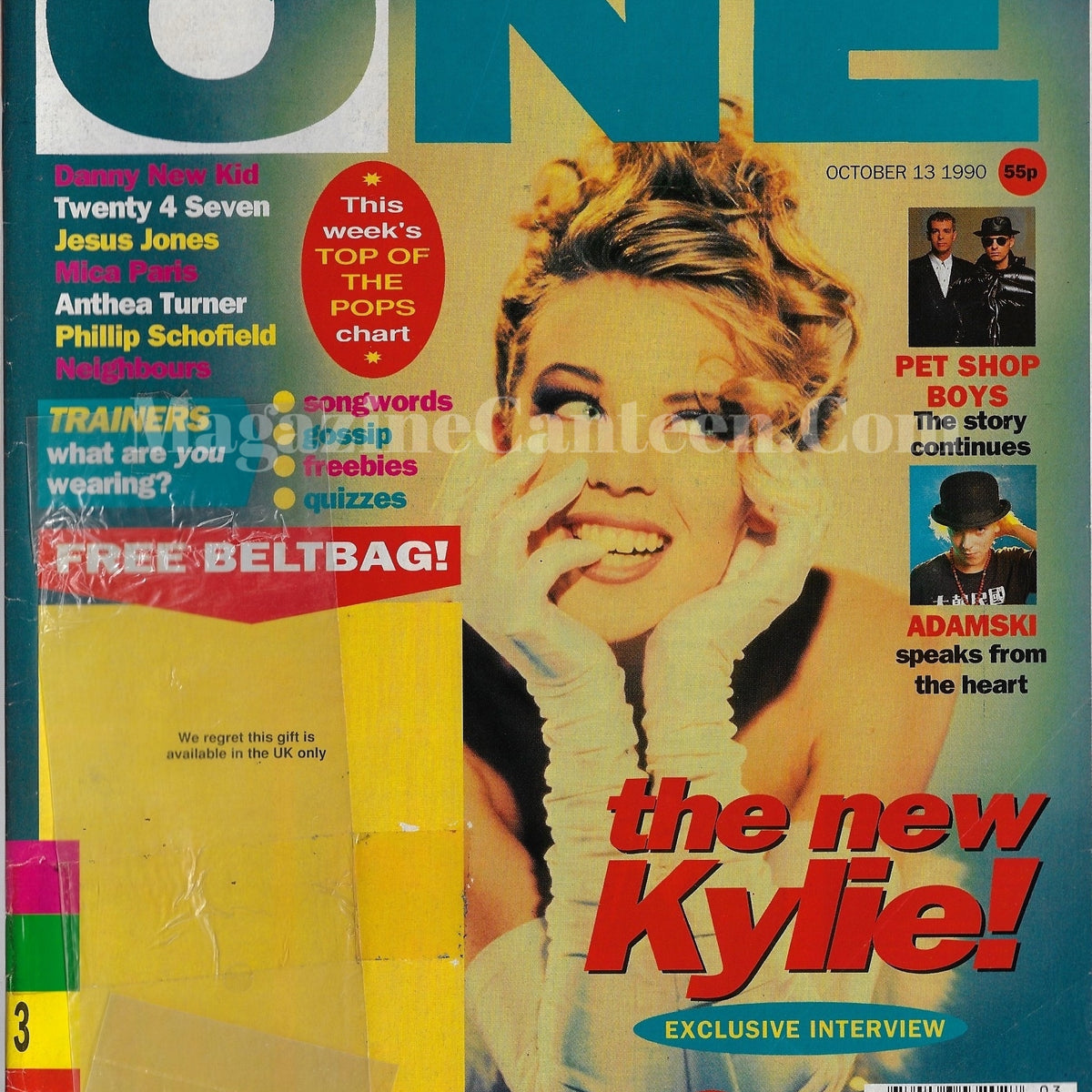 Number One Magazine - Kylie Minogue – magazine canteen