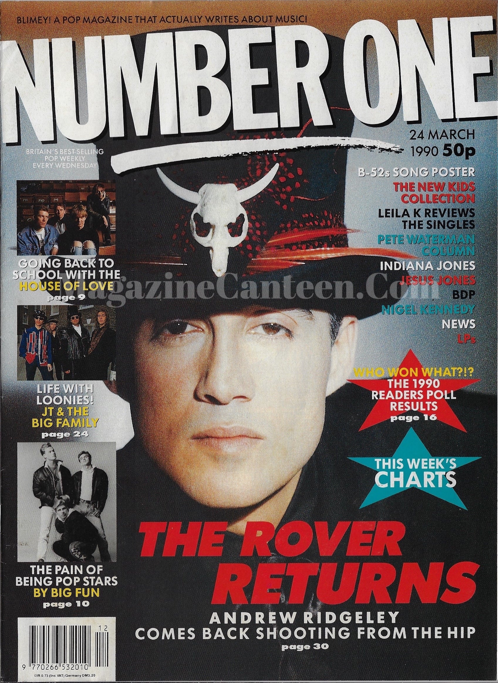 Number One Magazine - Andrew Ridgeley Wham – magazine canteen