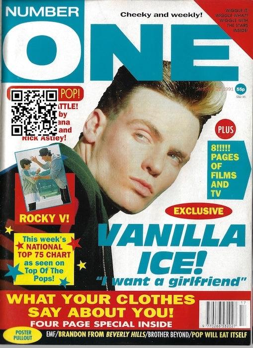 Number One Magazine - Vanilla Ice – magazine canteen