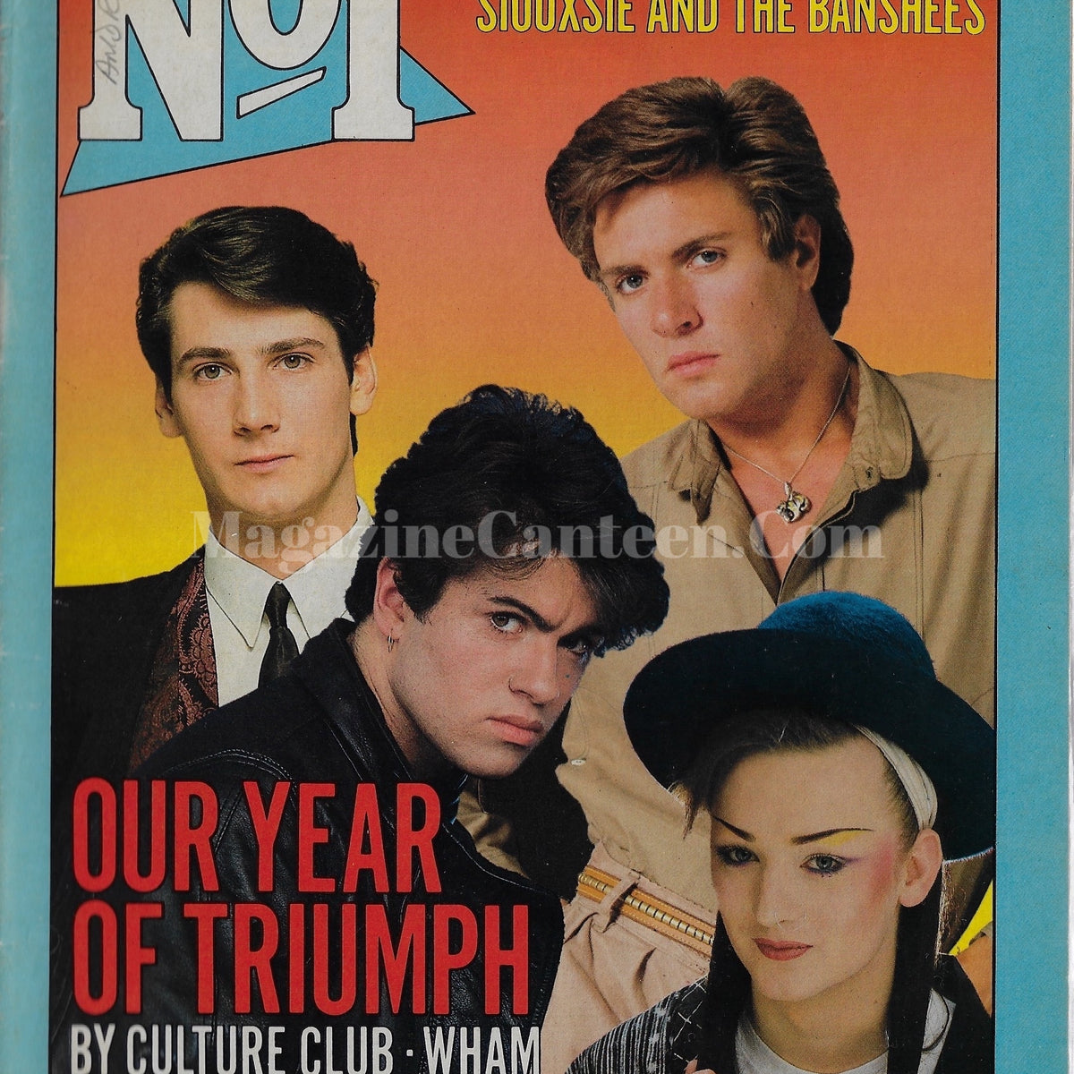 Number One Magazine - George Michael & Others – magazine canteen