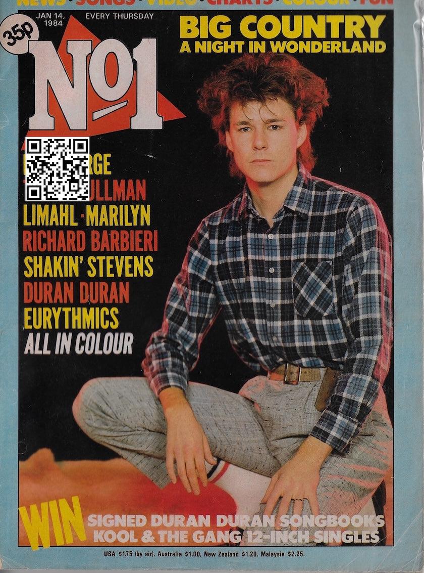 Number One Magazine - Stuart Adamson – magazine canteen