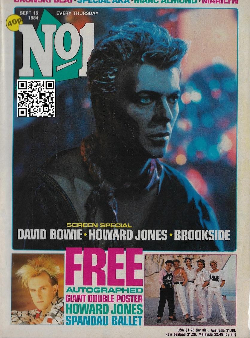 Number One Magazine - David Bowie THE SPECIALS Jimmy Somerville ...