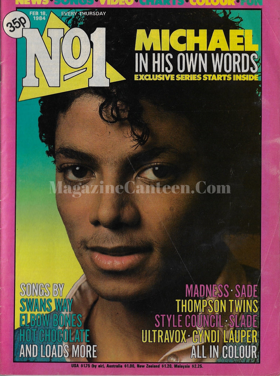 Number One Magazine - Michael Jackson – magazine canteen