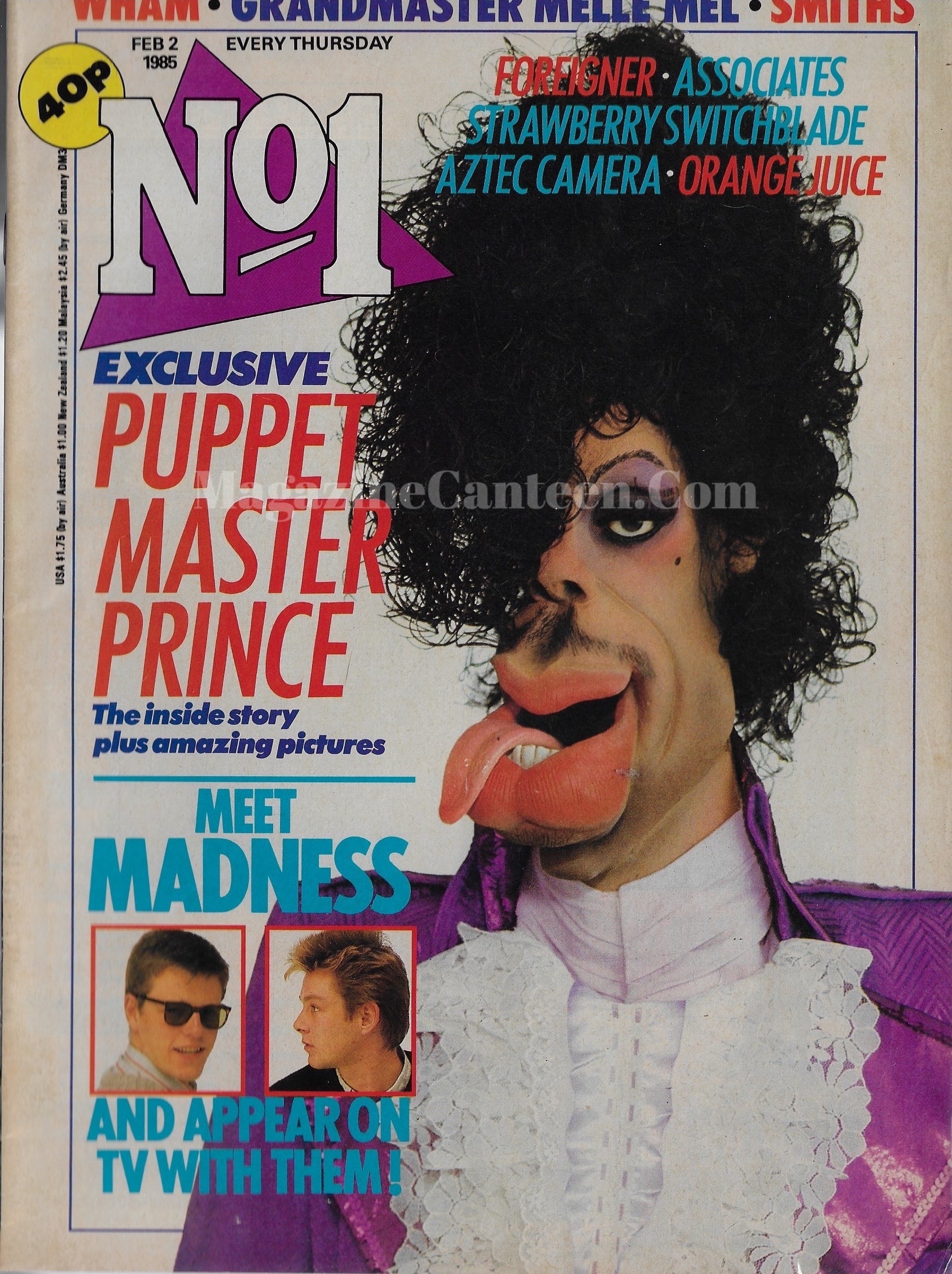 Number One Magazine - Prince Model – magazine canteen