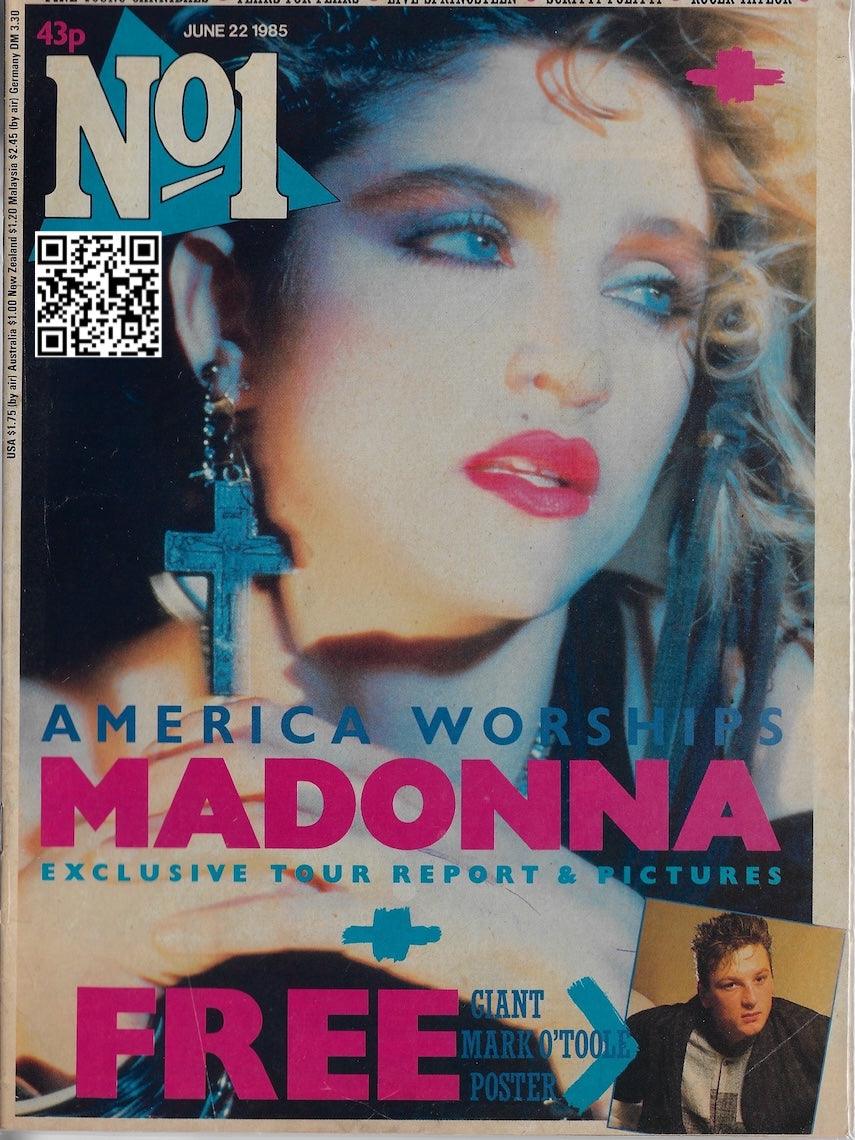 Number One Magazine - Madonna – magazine canteen