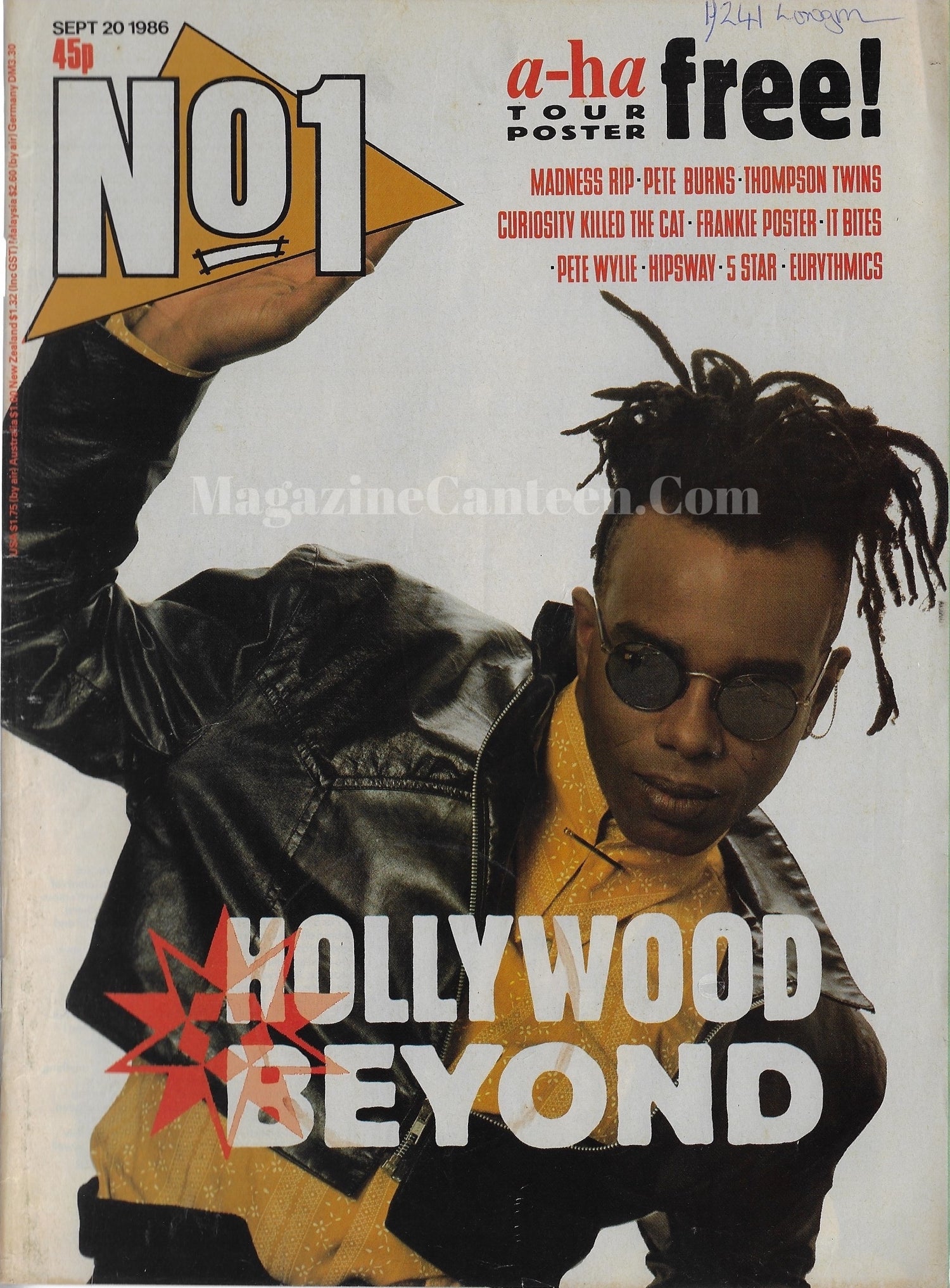 Number One Magazine - Hollywood Beyond – magazine canteen