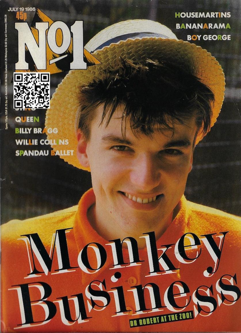 Number One Magazine - BILLY BRAGG The Blow Monkeys – magazine canteen