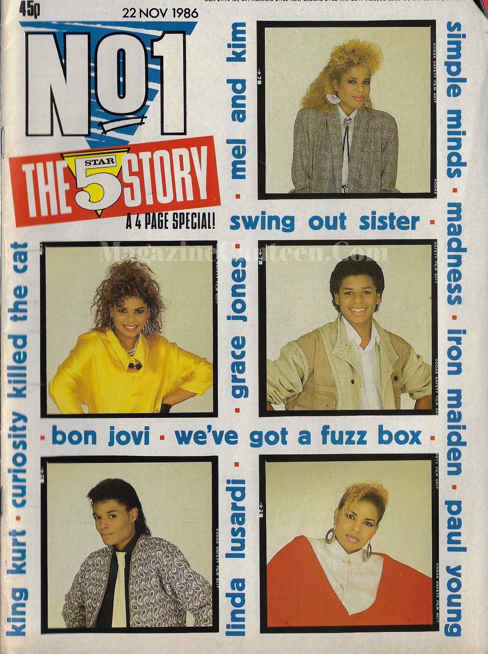 Number One Magazine - Five Star – magazine canteen